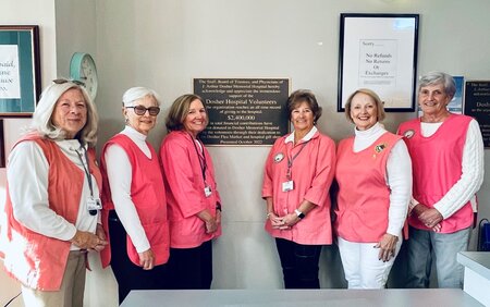 News - Dosher honors Volunteer Organization's $2.4 million contribution ...